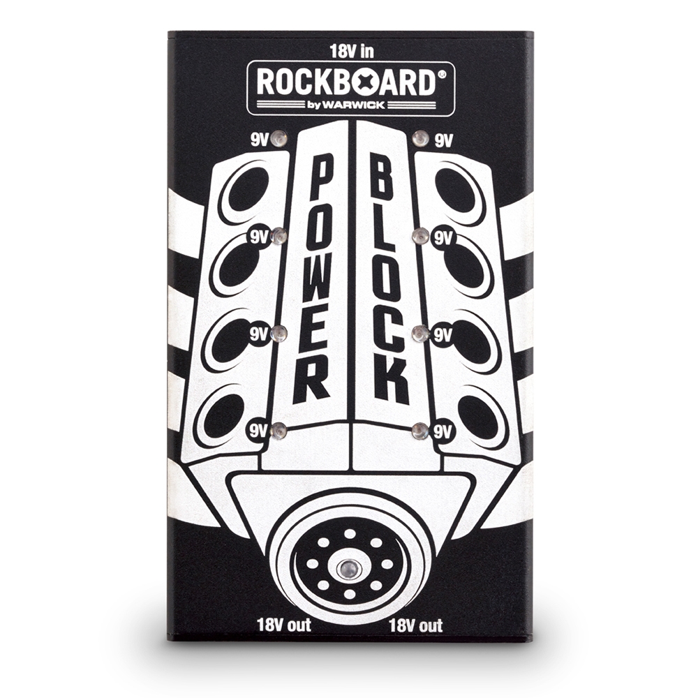 RockBoard RBO POW BLOCK Power Block Guitar Effects Pedalboard Multi ...
