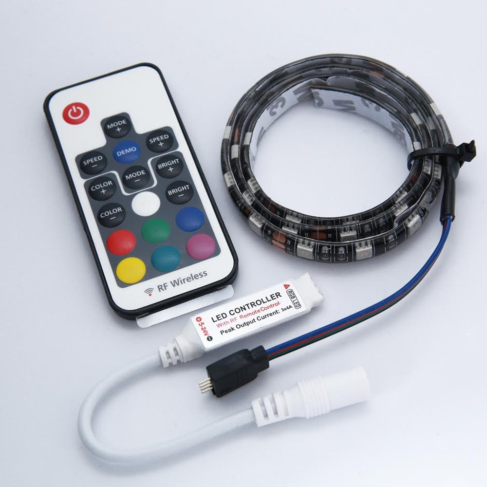 Temple Audio Design RGB-21 LED Light Strip for TRIO 21 Pedalboard ...